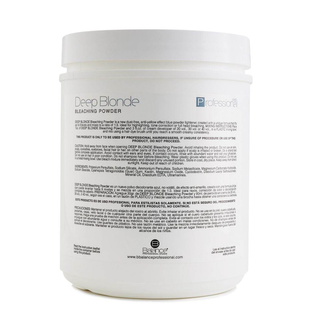Deep Blonde Bleaching Powder - B Balance Professional Studio®